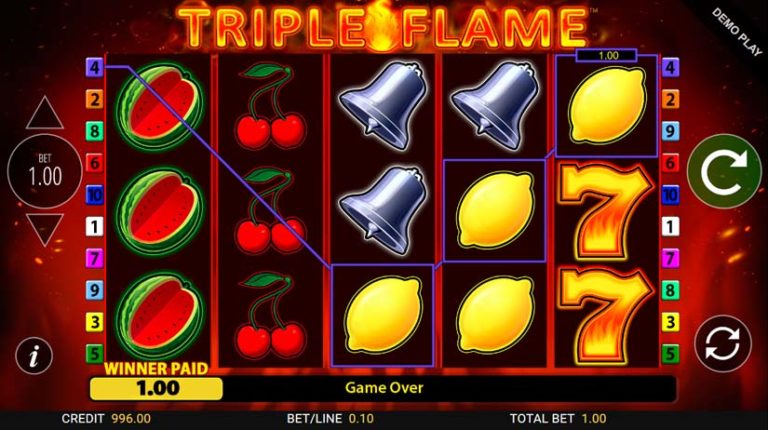 Triple Flame Slot | Play for FREE and Real | Full Slot Review