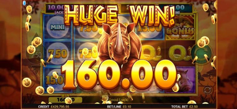 Rhino Rampage Slot | RTP, Bonuses, Free Play | SmashCasinos