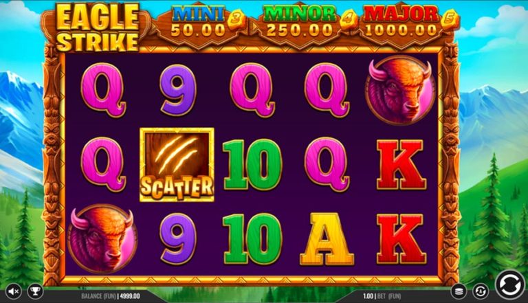 Eagle Strike By Iron Dog Studio, Hold and Win Slot Review